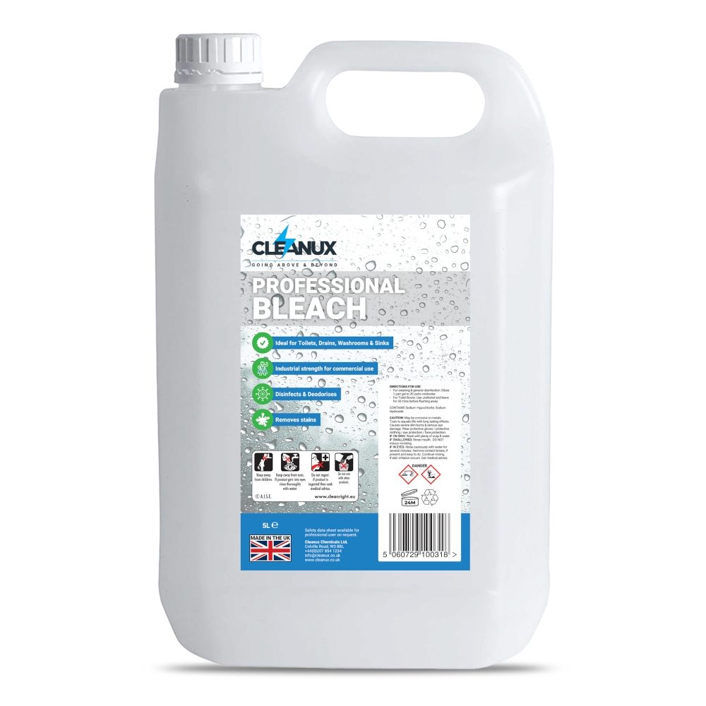 Bleach - 5 Litre – TSE Supply