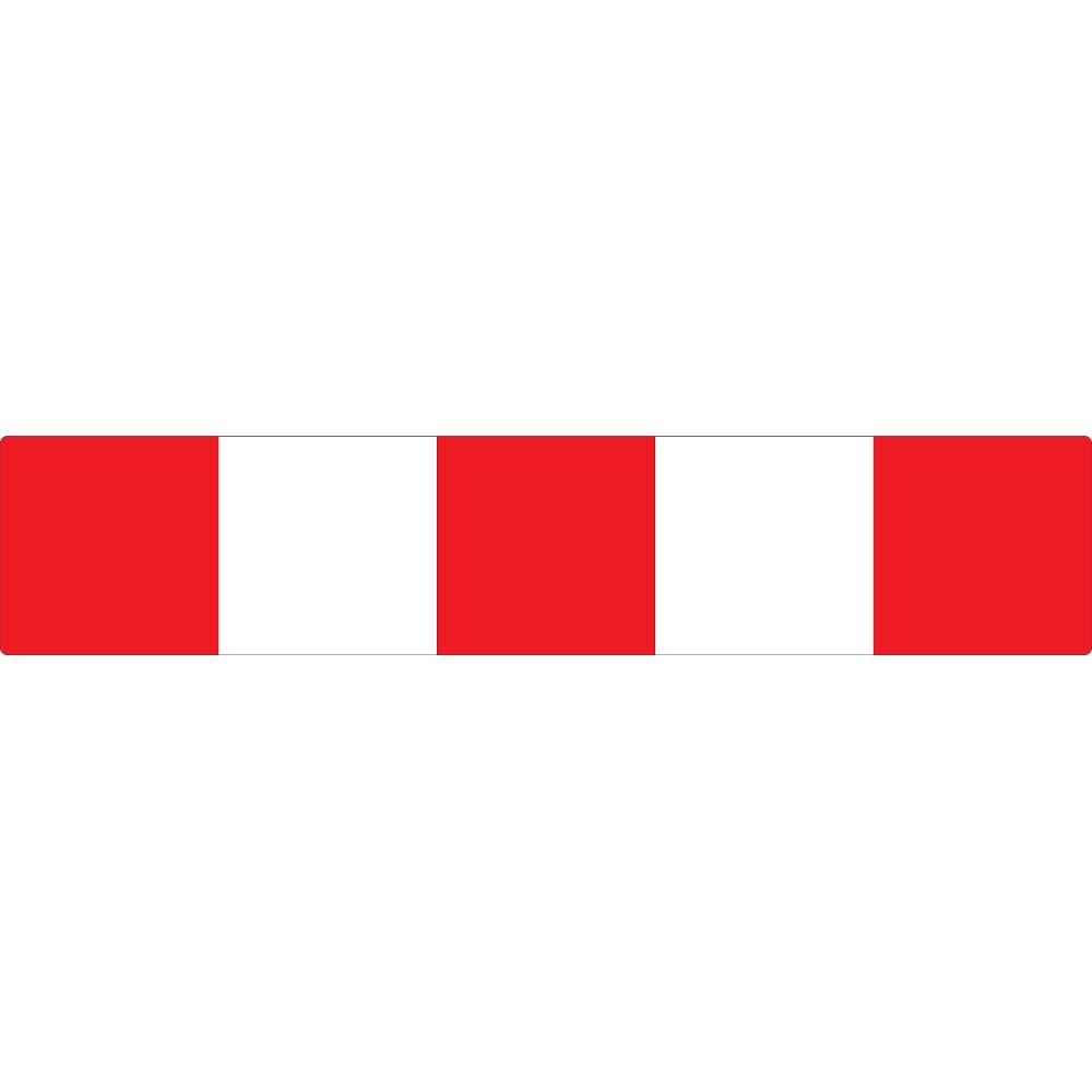 750 x 150mm Block Board - Black Plastic Sign – TSE Supply