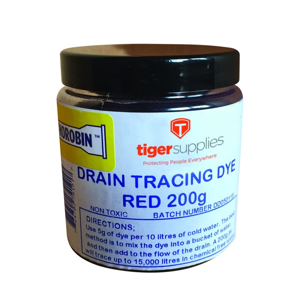 Drain Trace Dye - Red – TSE Supply
