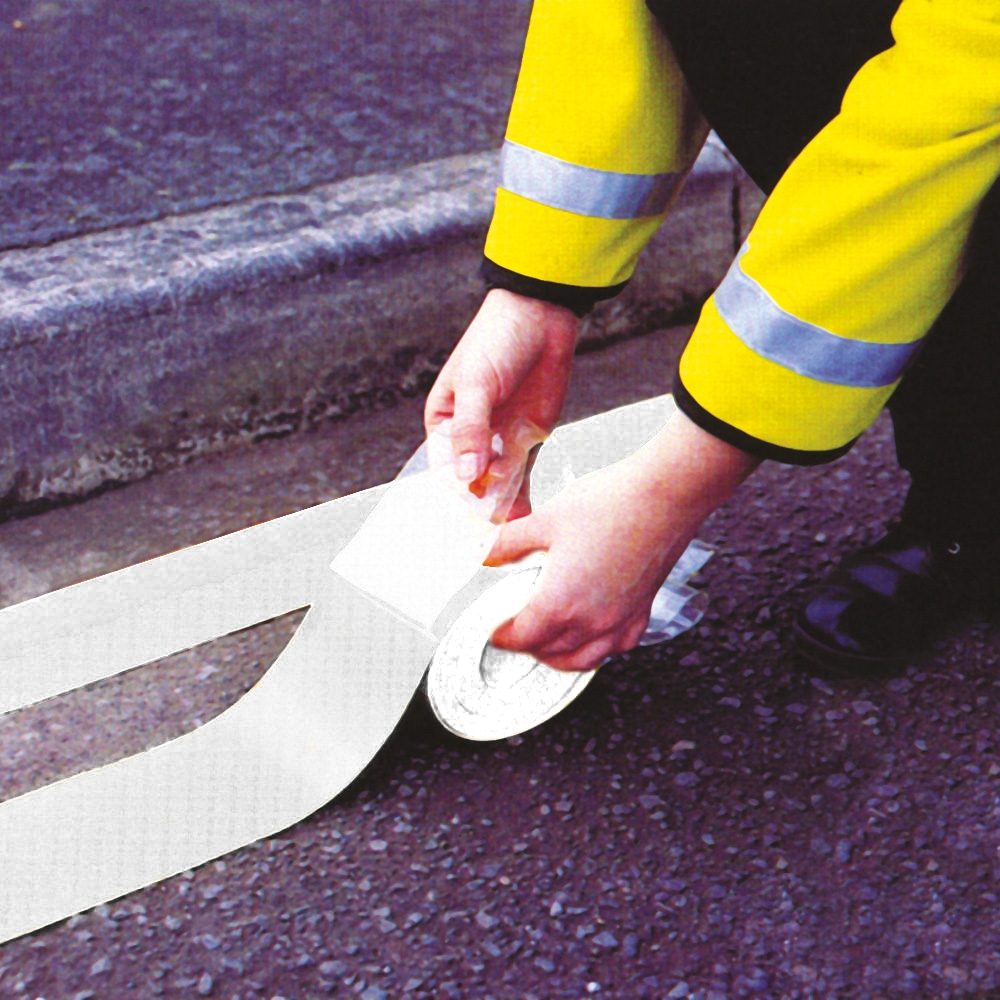 Preformed Thermoplastic Road Markings - 100mm x 5m – TSE Supply