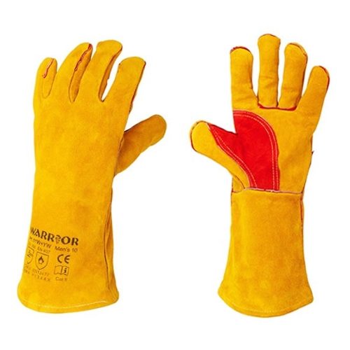 Warrior Superior Yellow Welders Gauntlet - Universal Size – TSE Supply